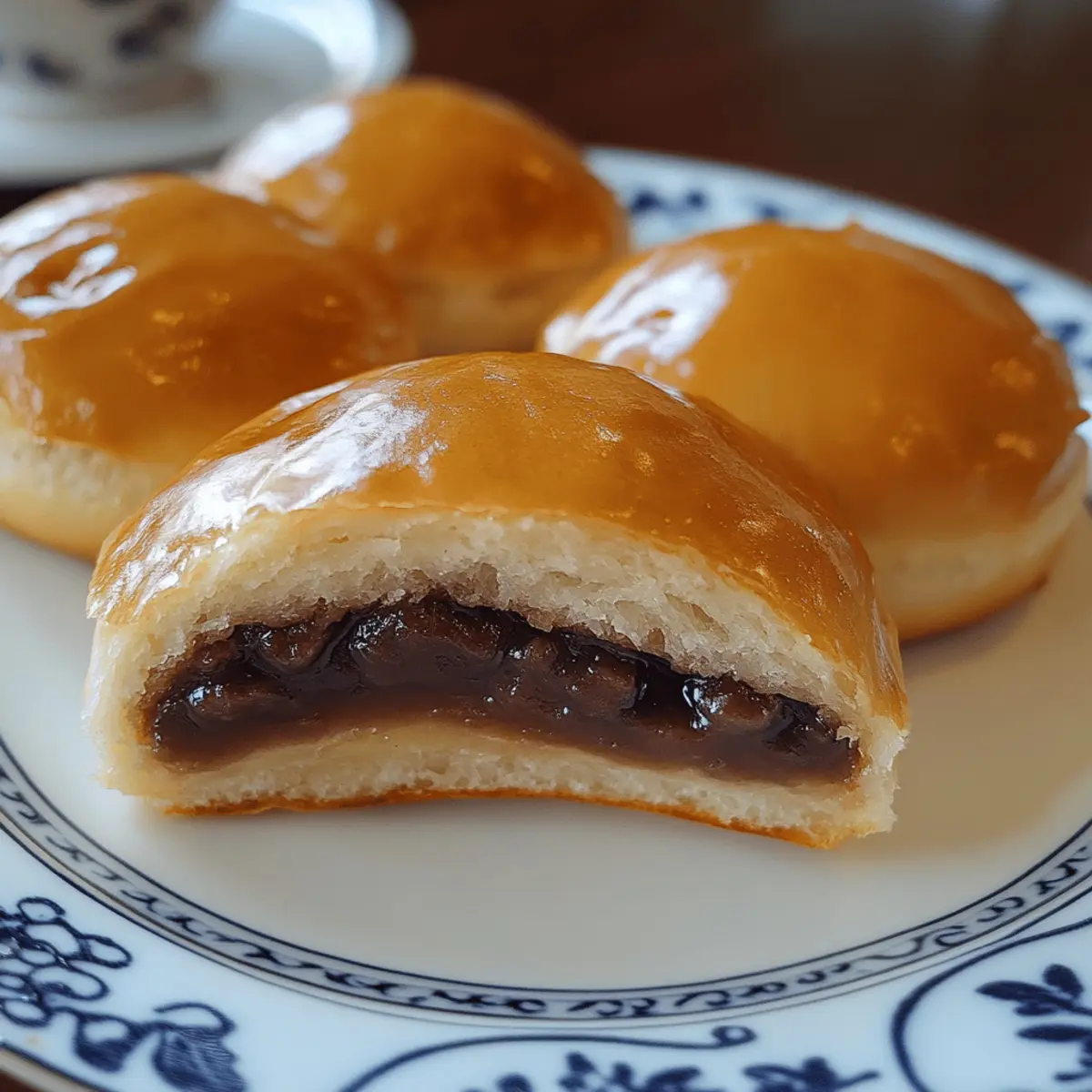 Irresistible Comforting Pillowy Red Bean Paste Buns