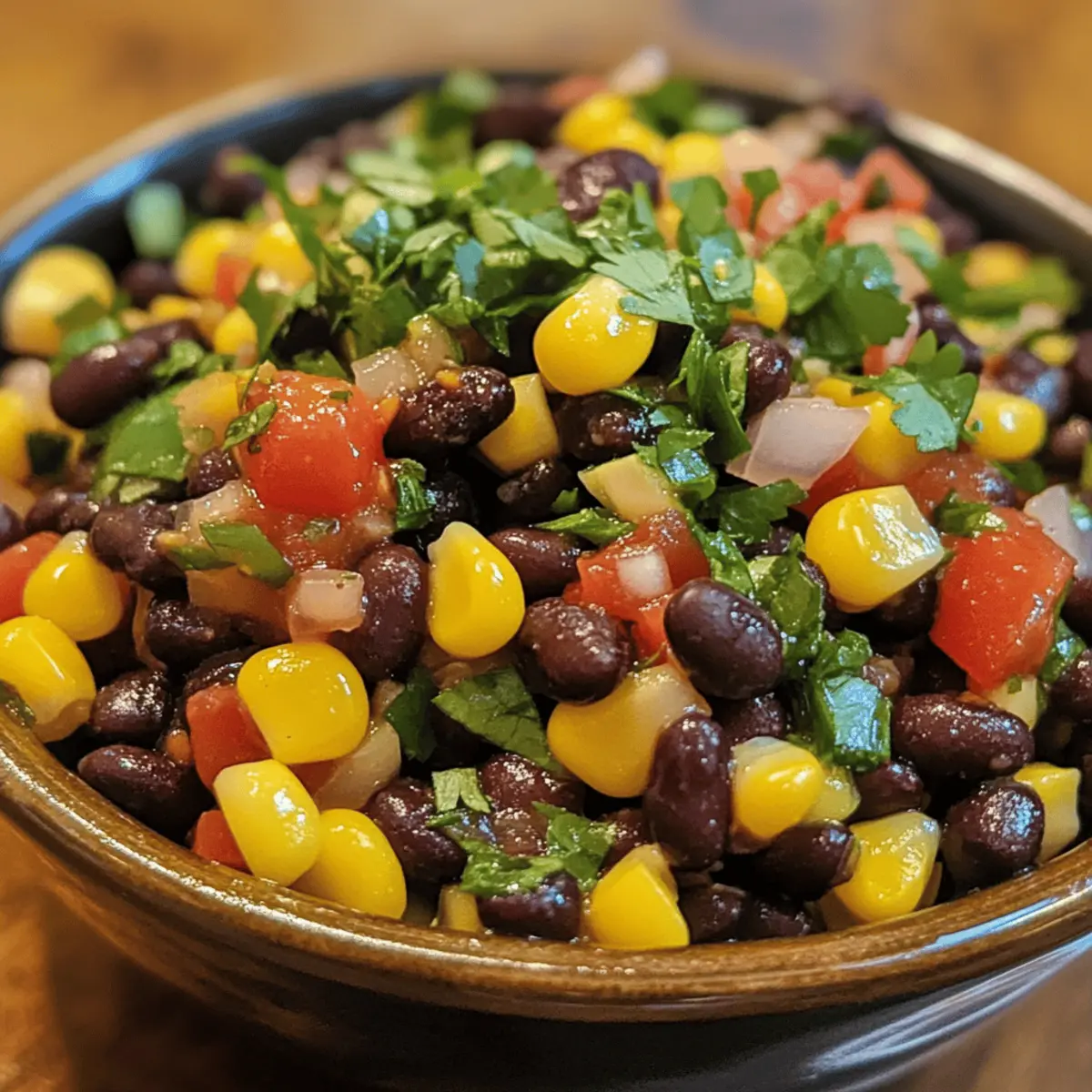 Easy Delicious Black Bean and Corn Relish with a Zesty Homemade Twist