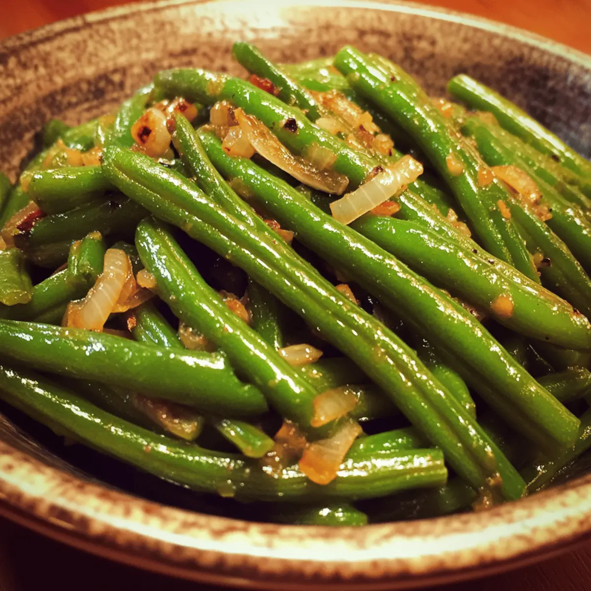 Easy Sautéed Green Beans with Shallots: Flavor That Pops!