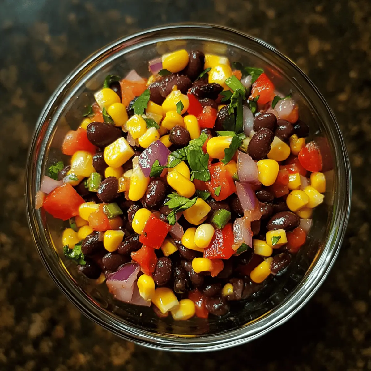 Easy Delicious Black Bean and Corn Relish with a Zesty Homemade Twist