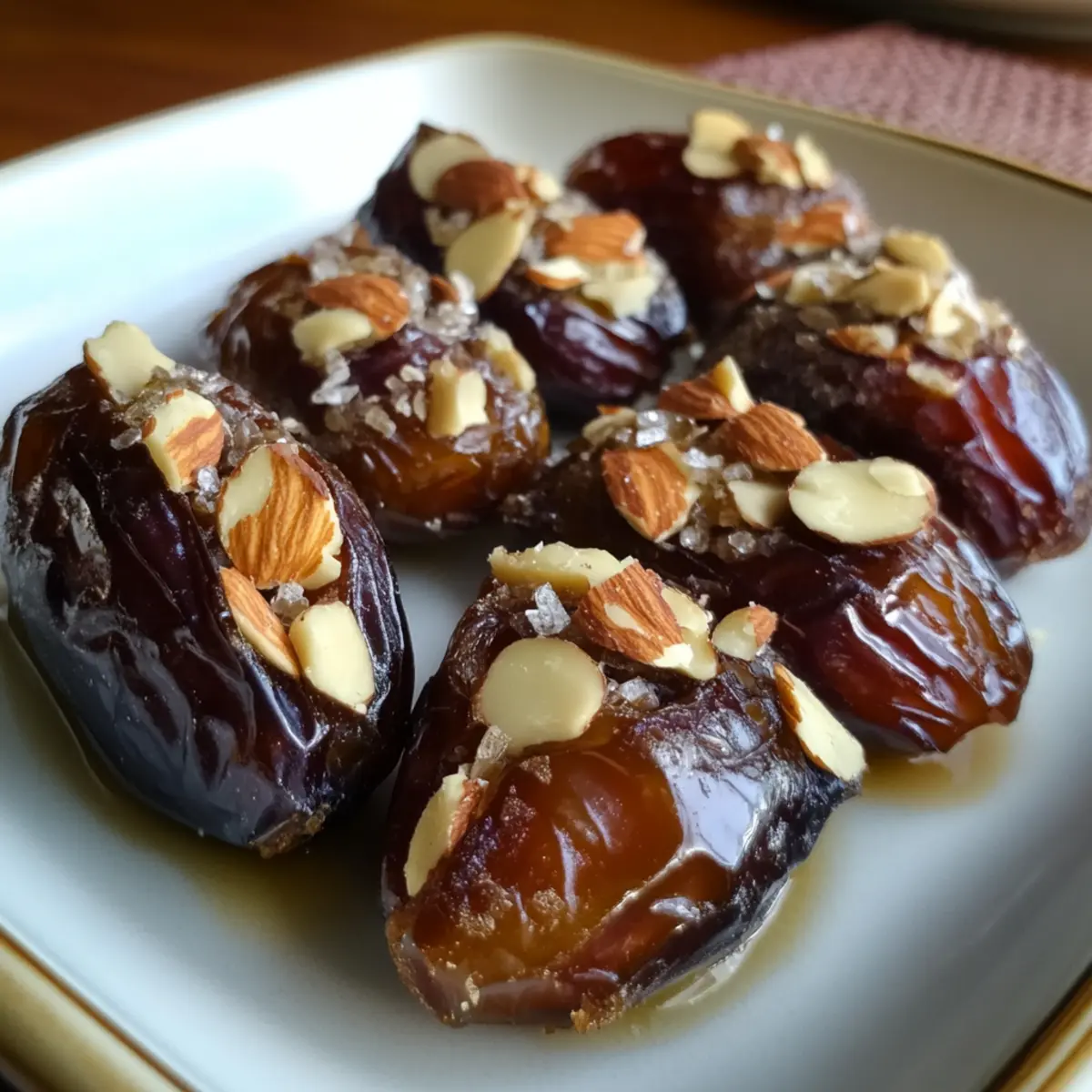 Easy Stuffed Dates with Almonds: A Sweet, Crunchy Delight
