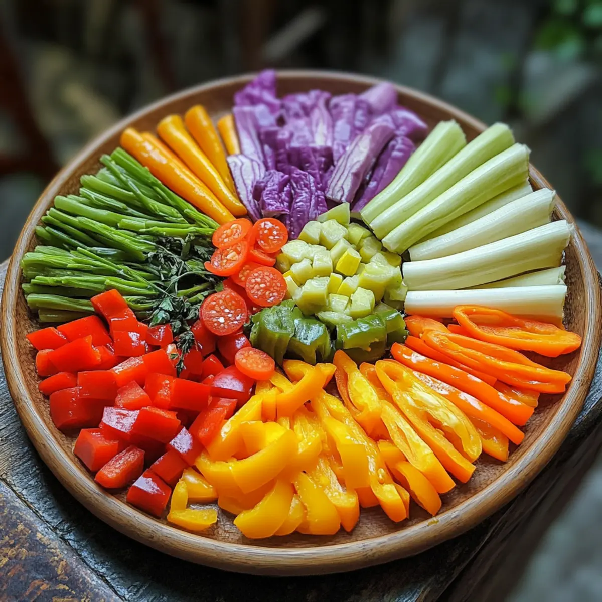 Easy Delicious Eight Treasures Vegetable (Ba Bao Cai) - Modified