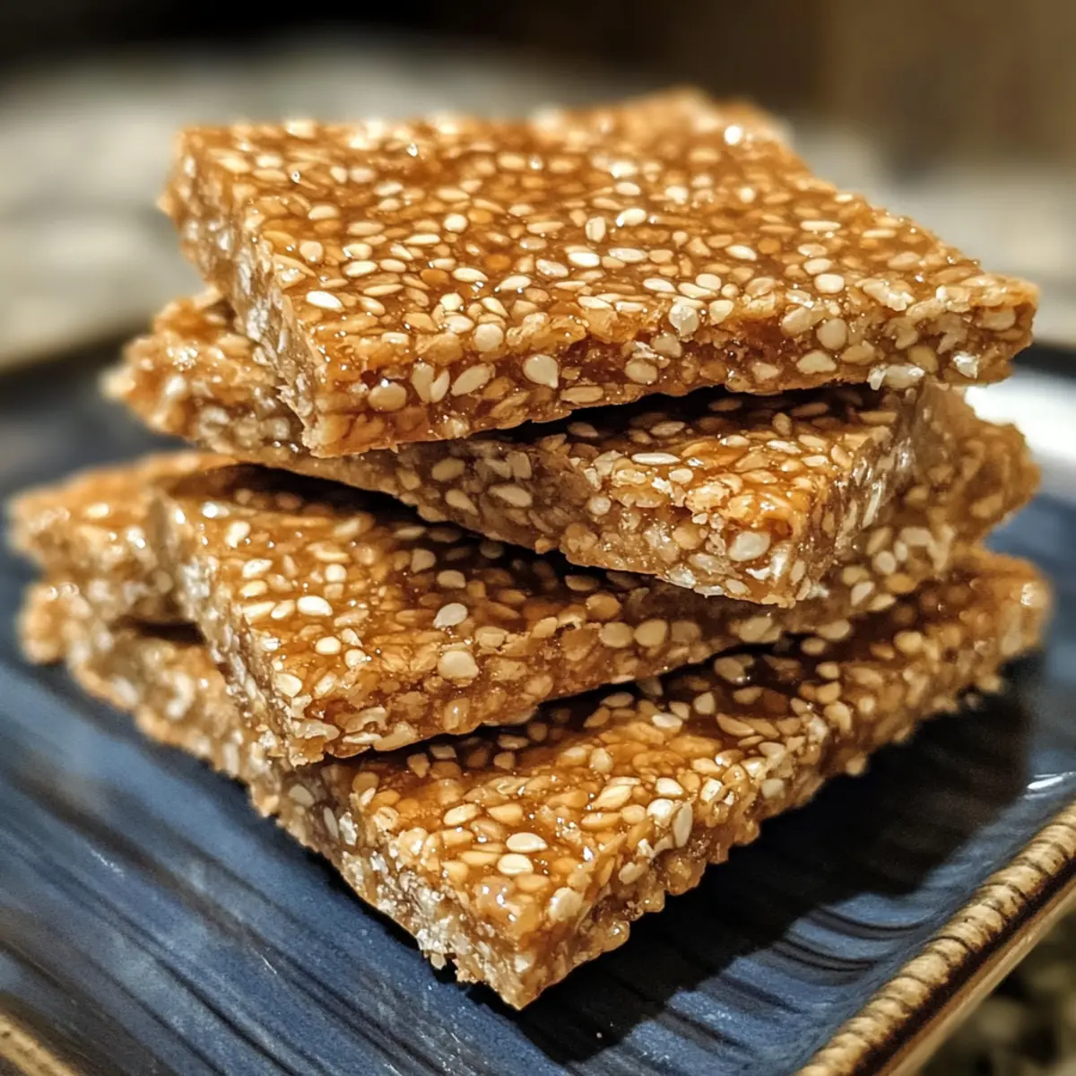 Ultimate Delicious Sesame Seed Bars: Crunchy Healthy Snack