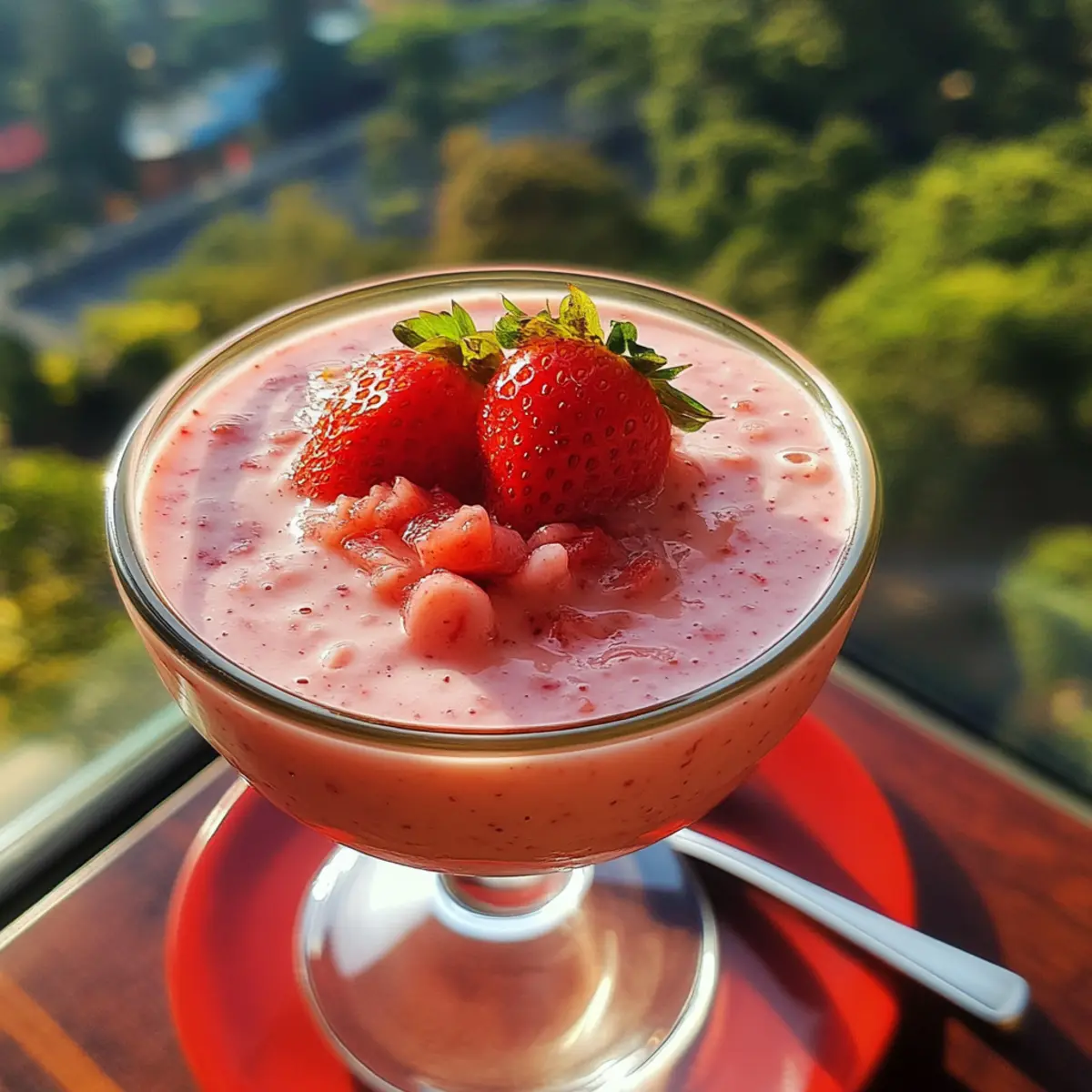Ultimate Delicious Creamy Korean Strawberry Milk Pudding recipe