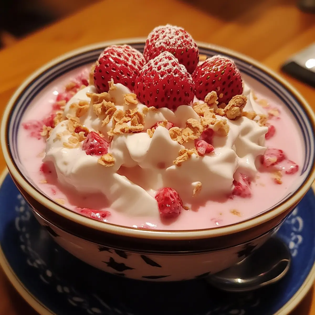 Ultimate Delicious Creamy Korean Strawberry Milk Pudding recipe
