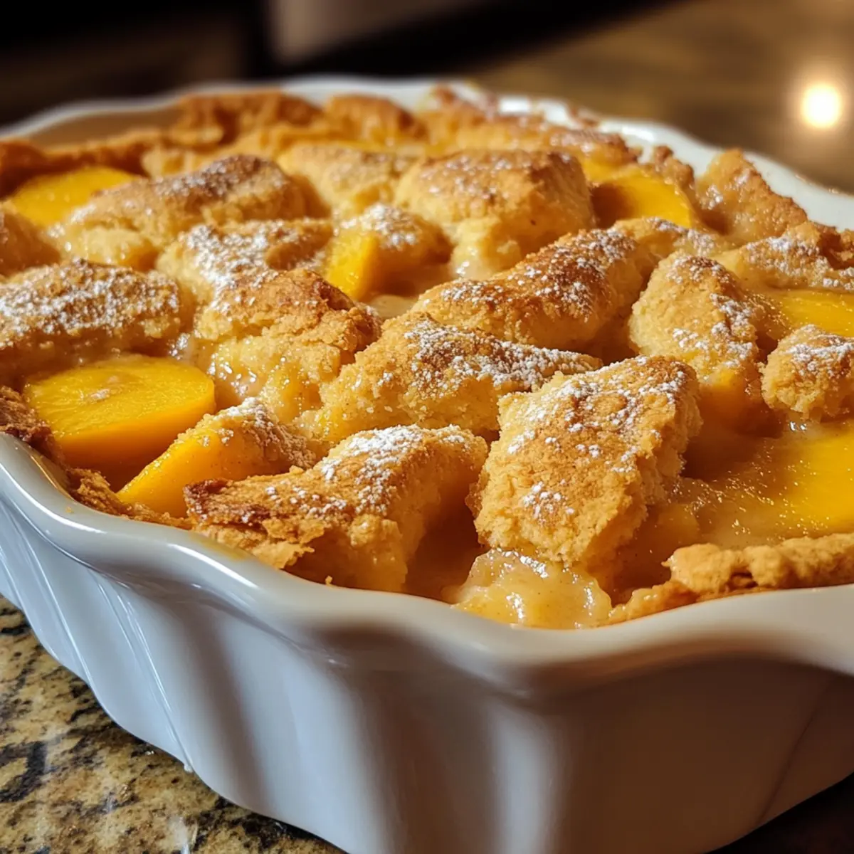 Ultimate Comforting Classic Southern Peach Cobbler recipe