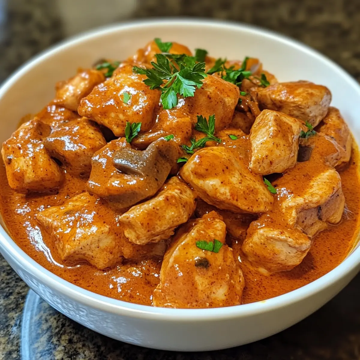 Irresistible Delicious Chicken Paprikash German Style recipe