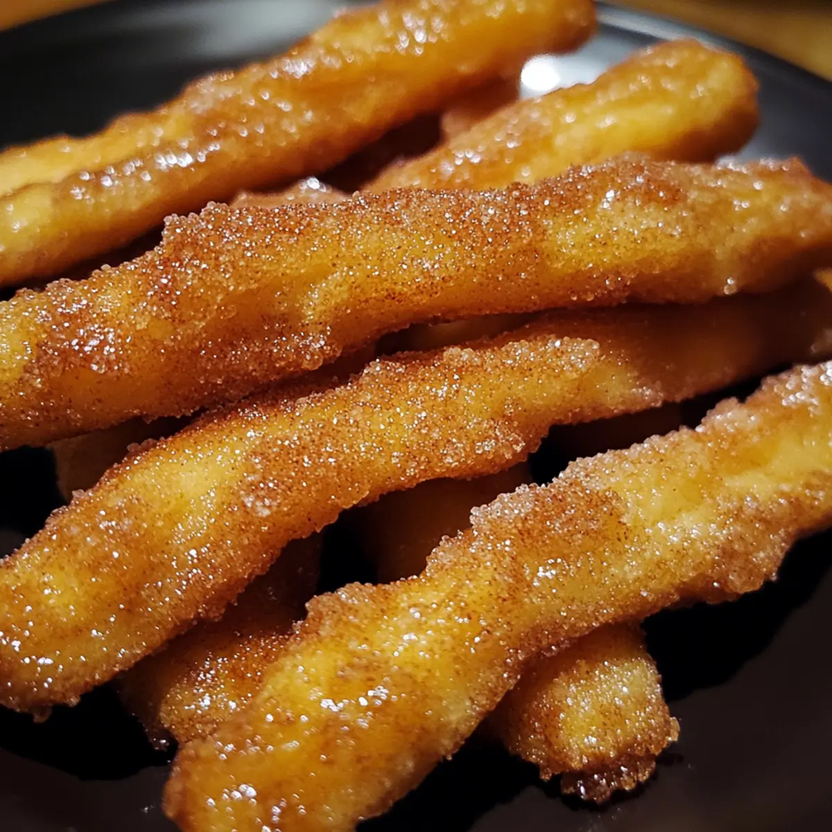 Ultimate Crispy Delicious Cinnamon Sugar Fried Dough Strips